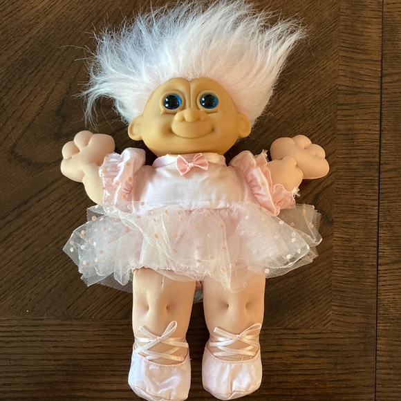 Russ Berrie | Toys | Vintage Russ Large Plush Body Ballerina Troll ...